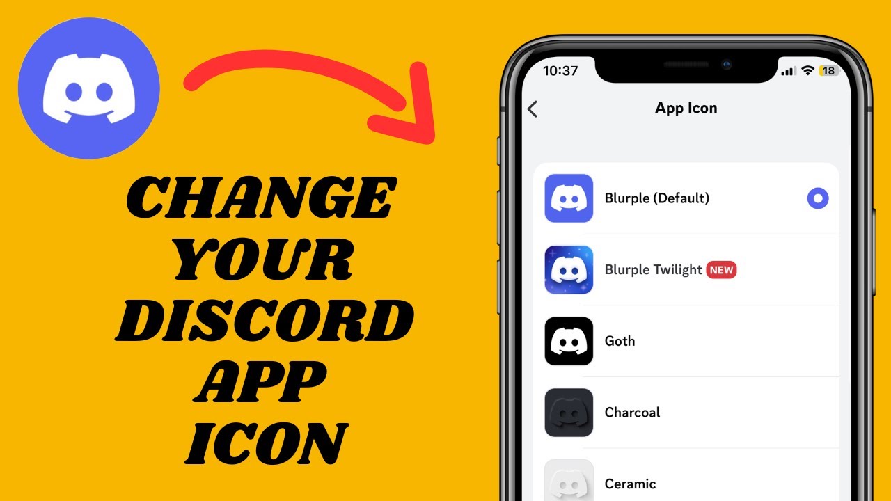 How To Change Your Discord App Icon - YouTube