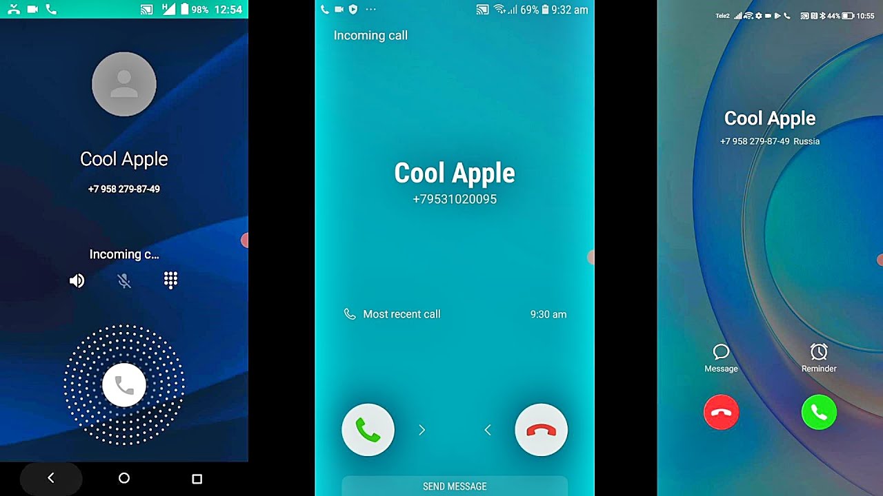 Alcatel 1C vs Samsung Galaxy S7 vs Honor 50 screen recording calls ...