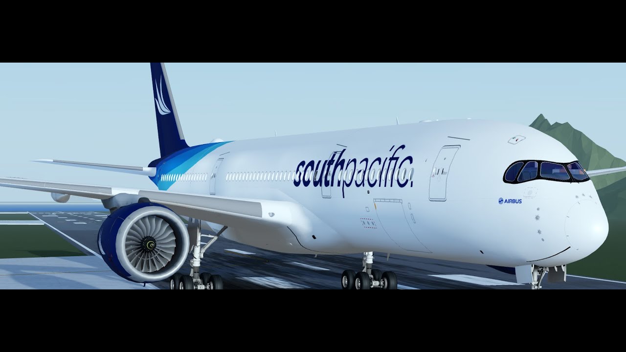 ROBLOX | South Pacific Airways | a350-900 | Economy Class | Mark Neris ...