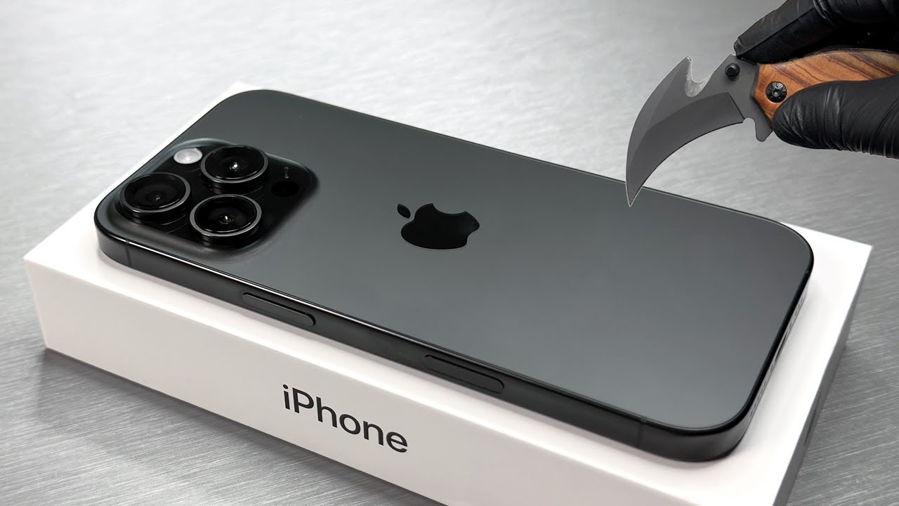 iPhone 16 Pro Black Titanium Unboxing, Hands On and First Impressions ...