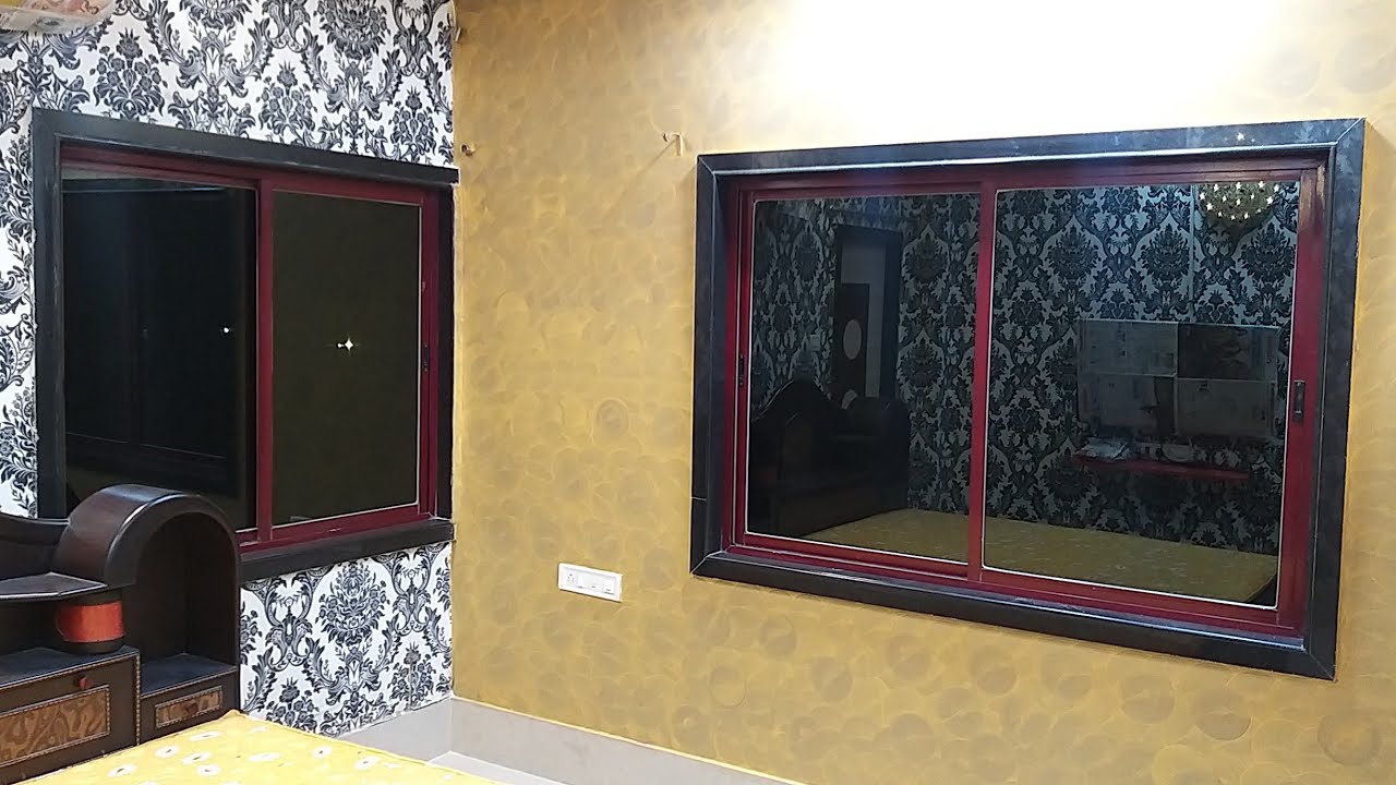 Granite window photo frame design india, - YouTube