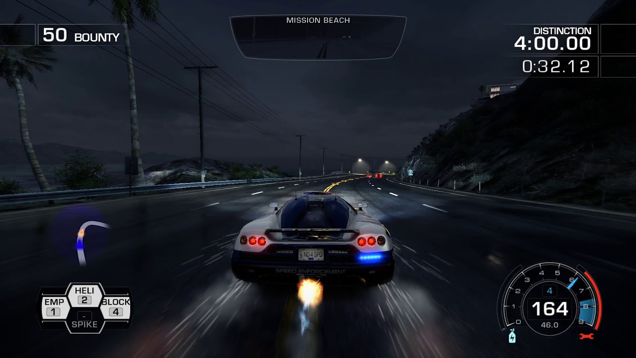 Need For Speed - Hot Pursuit EMP Strike On Racer - YouTube
