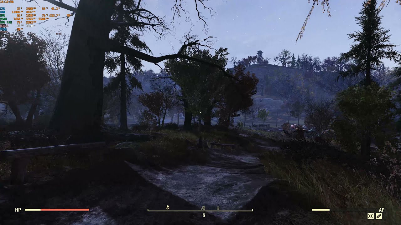 Fallout 76 4K Benchmark max settings GTX 1080 Ti - YouTube