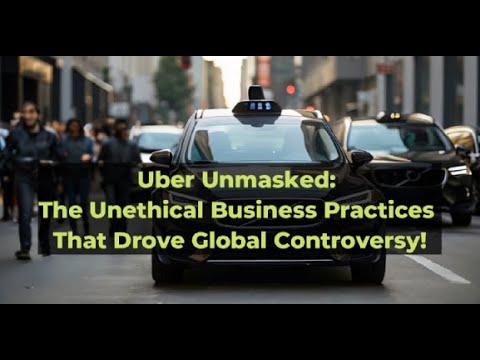 Uber Unmasked : The Unethical Business Practices That Drove Global ...