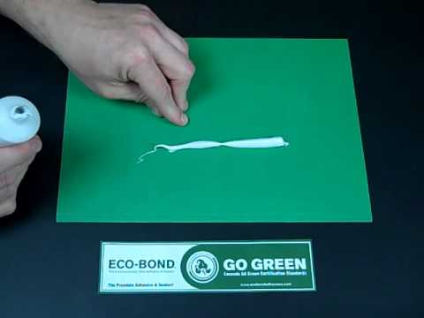 ECO-BOND Heavy Duty White Application Demo - YouTube