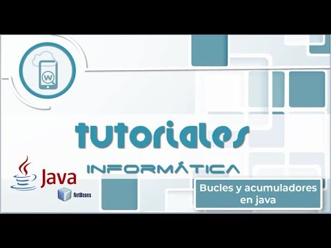 Bucles y acumuladores en java - YouTube