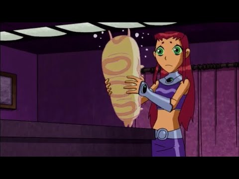 Starfire tries to cheer up Silkie - YouTube