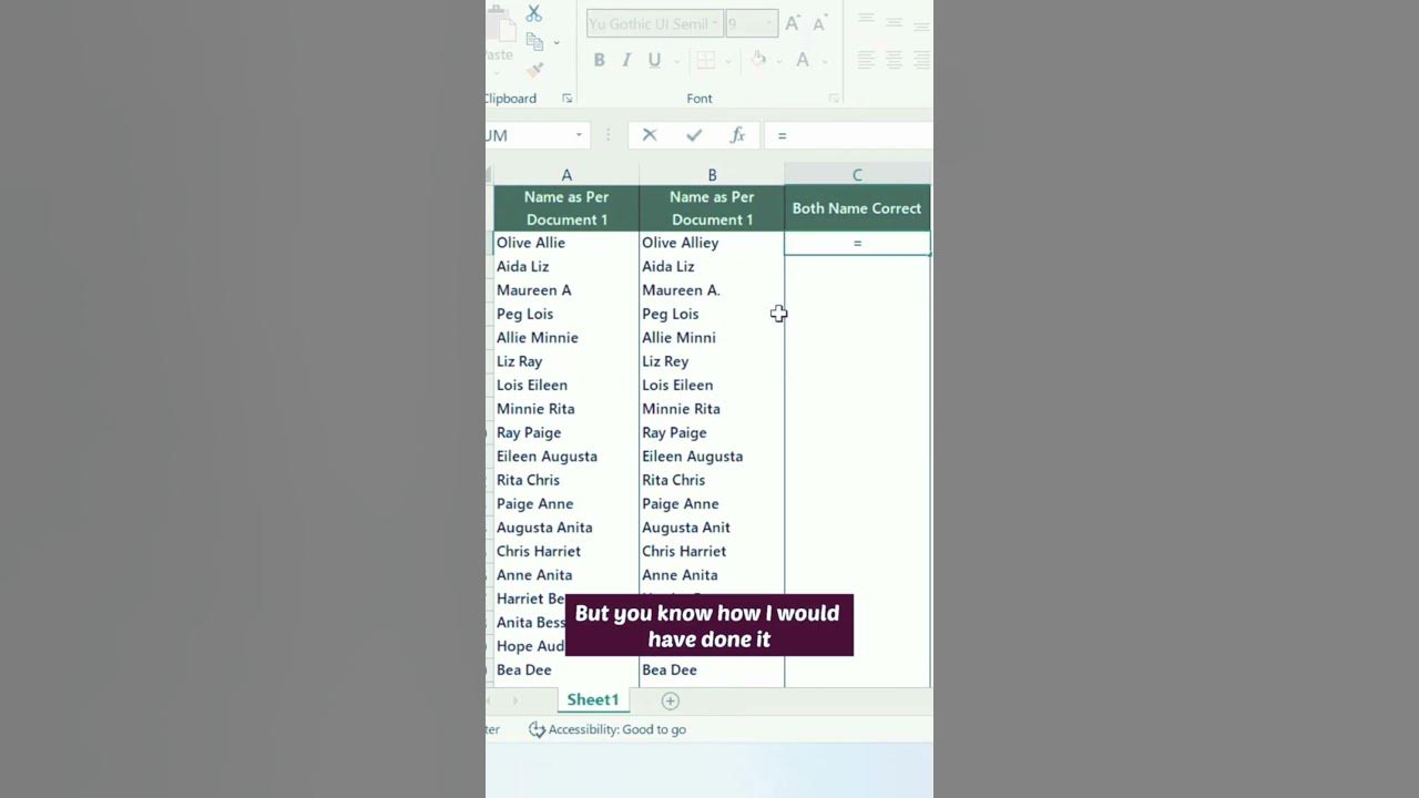The True False Function In Excel Simplify Decision Making Excel Truefalsefunction Iffunction