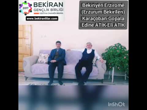 Bekiriyên Erzeromê (Erzurum Bekirîleri) Elî ATİK - Edîne ATİK