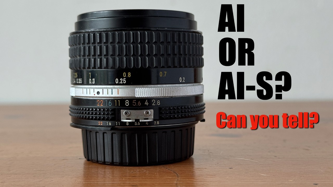How to Tell Nikon AI vs AIS Lenses Apart in Seconds - YouTube