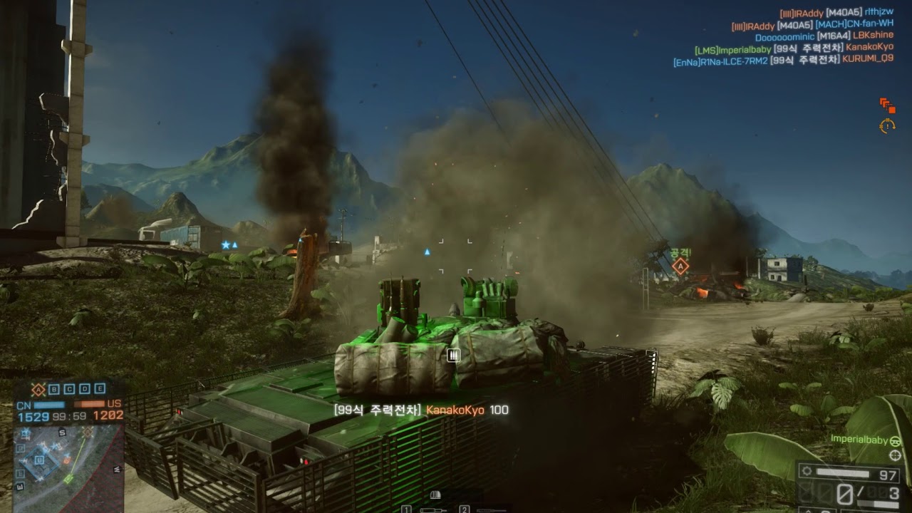 bf4 tank play 61kill/4death he shell/Hmg coax - YouTube