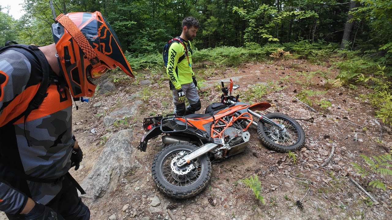 NH Flatlander AR on the F800GS - Dublin to Andover - YouTube