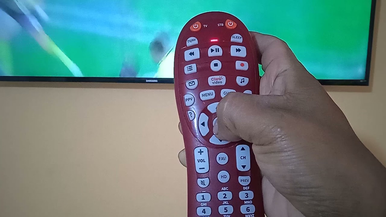 Como configurar El control de CLARO - YouTube