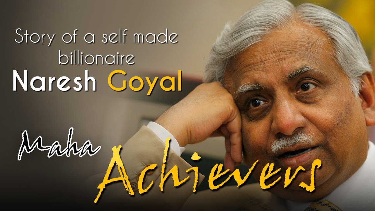 Naresh Goyal | नरेश गोयल | - Story Of A Self Made Billionaire | Maha ...