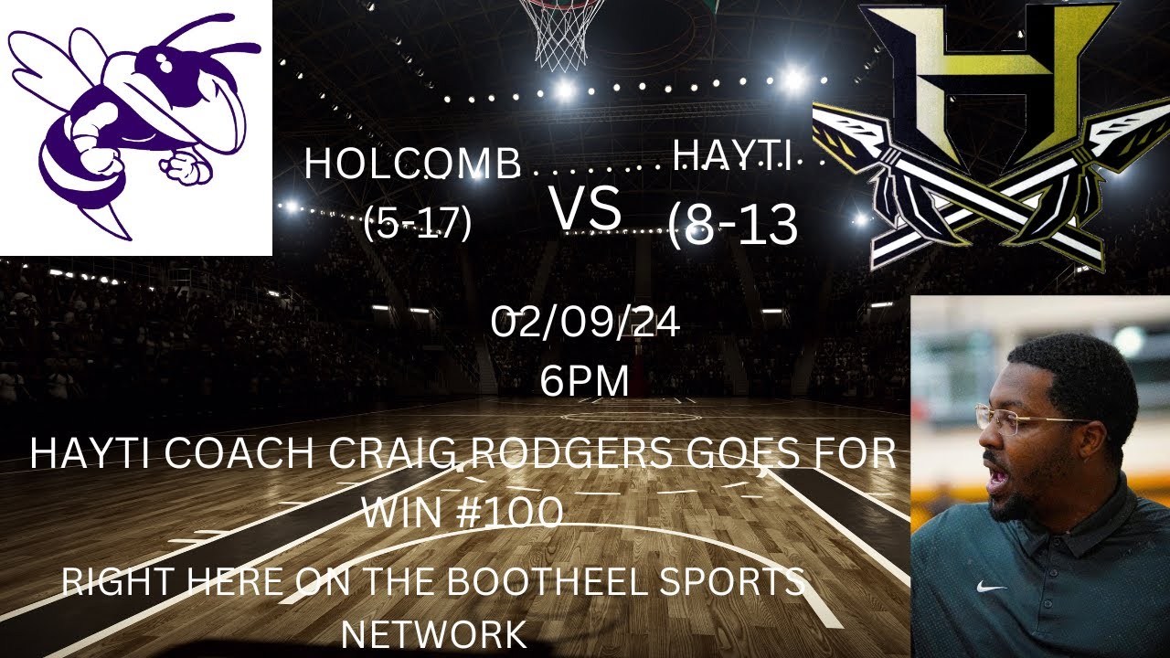 HAYTI INDIANS VS HOLCOMB HORNETS - YouTube