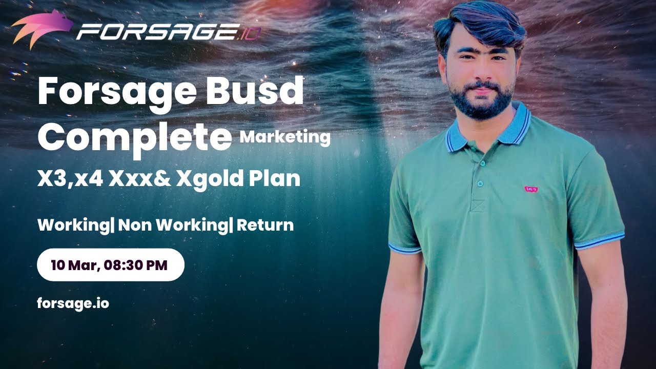 Forsage Busd Complete Plan By Sir Shahzad Karim| Forsage In Pakistan ...