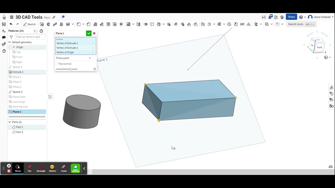 3D CAD Tools | Work Planes - YouTube