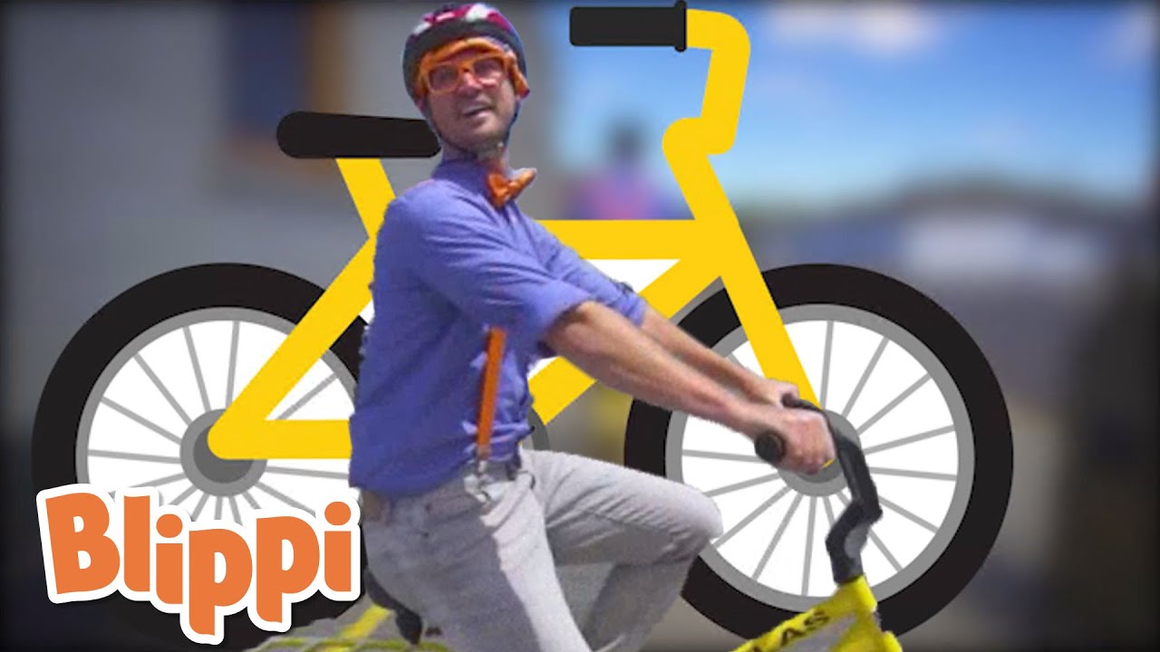 WOW! Blippi's Bike Song | Blippi | Sing With Blippi | Funny Videos ...