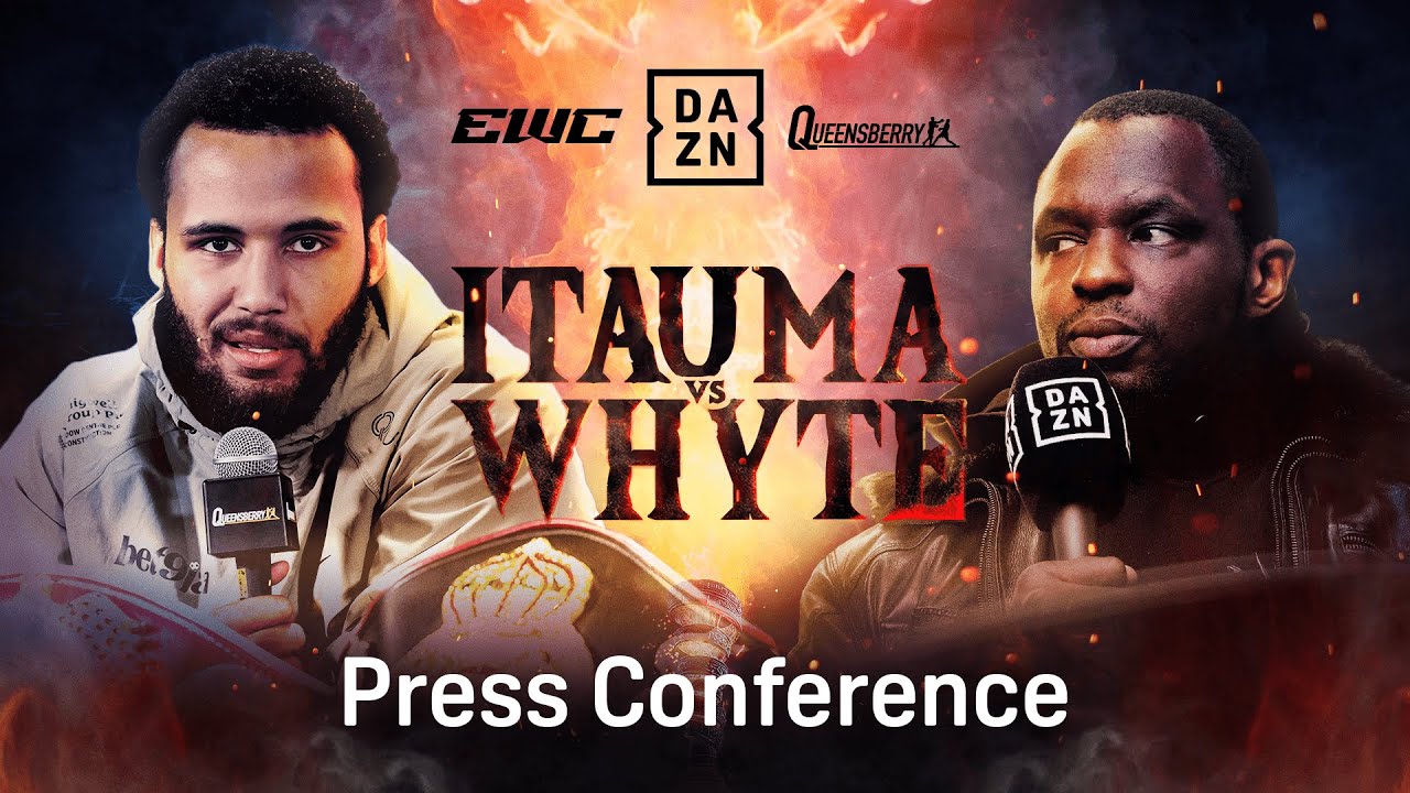 MOSES ITAUMA VS. DILLIAN WHYTE PRESS CONFERENCE LIVESTREAM | ESPORTS ...