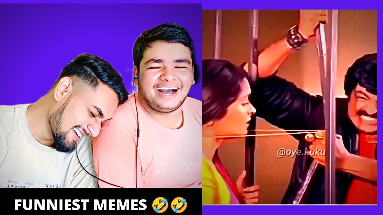 Reaction on Funniest memes 🤣🤣🤣 | The Omfo Guyz| Memes | #veg_memes #the ...