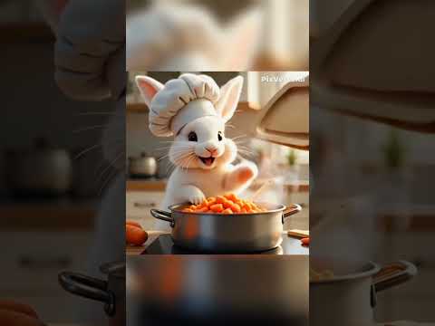 Chef Bunny is Cooking 🐰 #shorts - YouTube