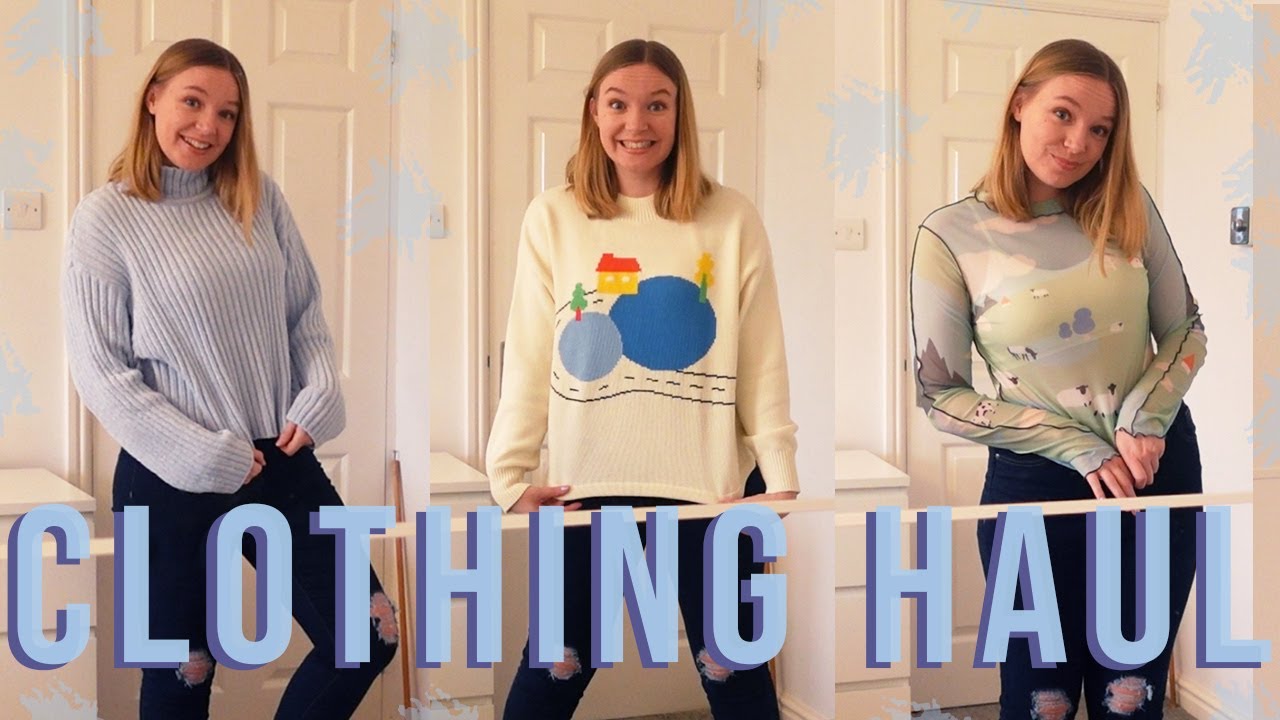 Winter Clothing Haul and Try On ️ - YouTube