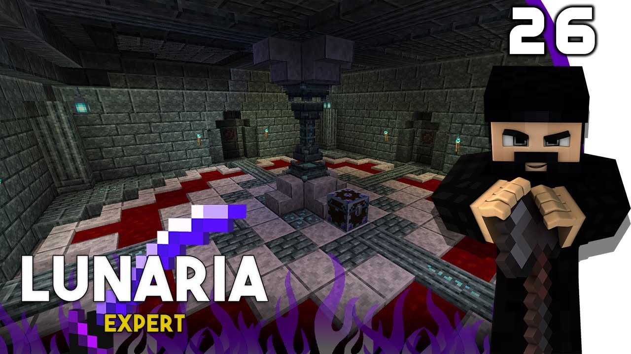 [Minecraft] Lunaria Expert #26 - Edge of the Hidden Realm [FR] - YouTube