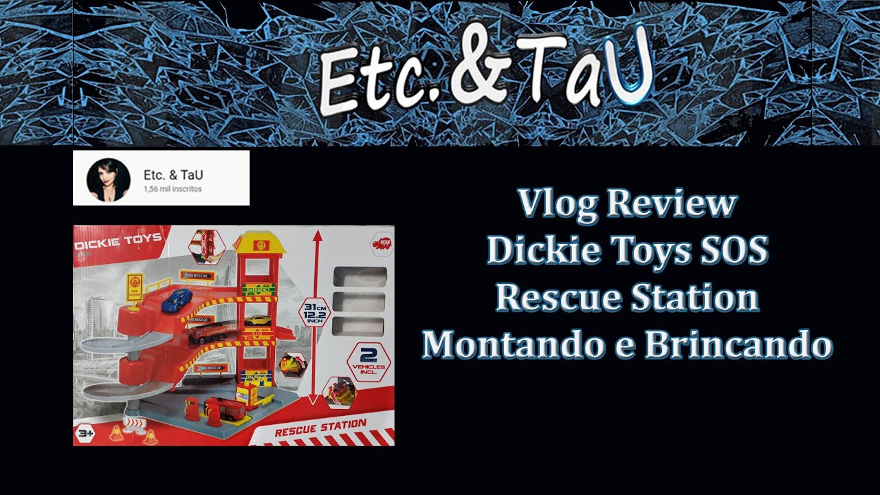 Dickie toys sos rescue station vlog review - YouTube