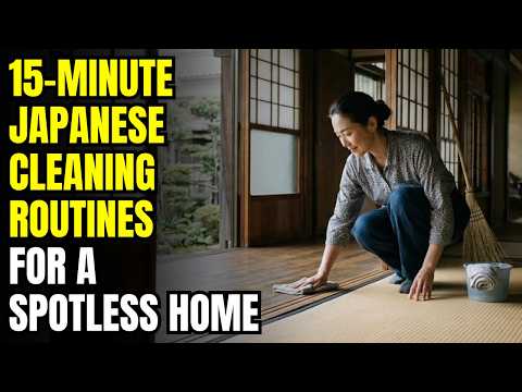 15-Minute Japanese Cleaning Routines for a Spotless Home
