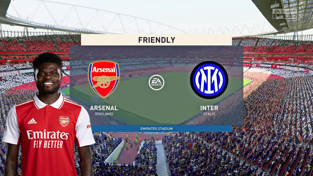 FIFA 23 | Arsenal vs Inter Milan - Club Friendly - Full Gameplay - YouTube