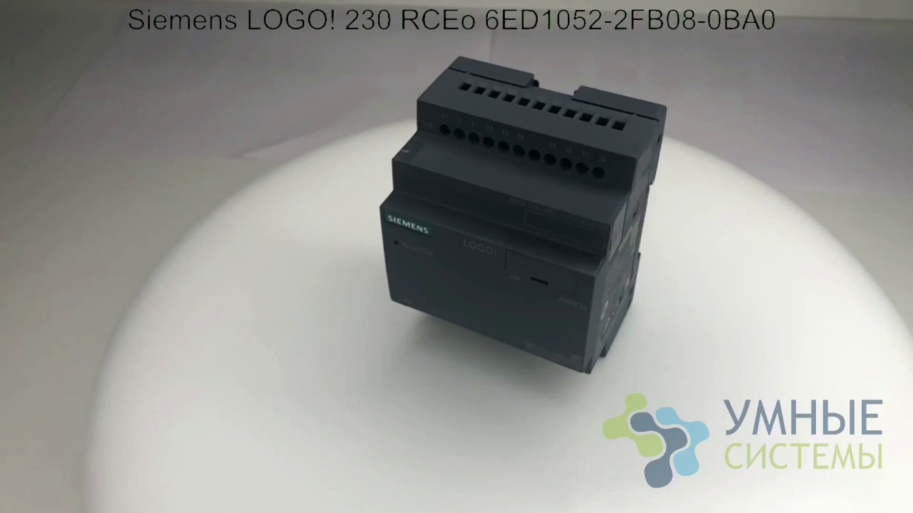 Siemens LOGO! 230 RCEo 6ED1052-2FB08-0BA0 / 6ED1 052-2FB08-0BA0 ...