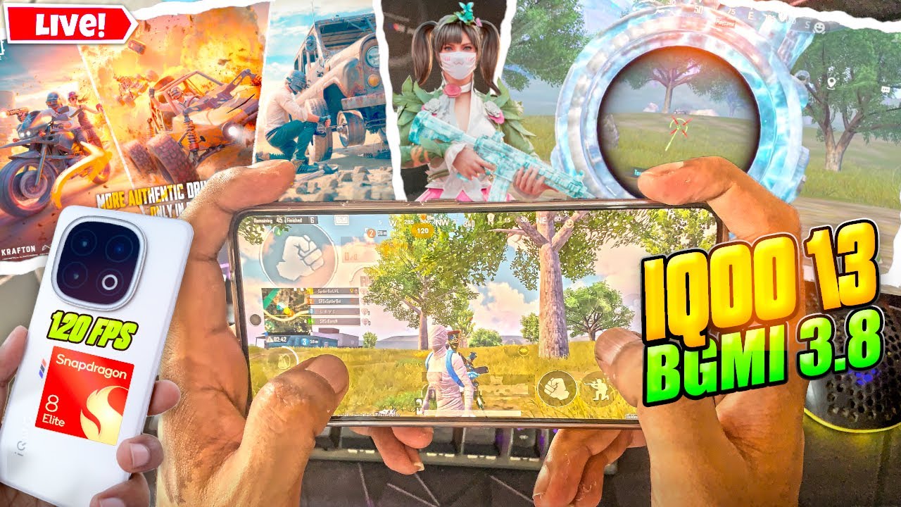 IQOO 13 5G 120 FPS LAG IN BMPS TEST AFTER 90 DAYS | IQOO 13 5G 120 FPS ...