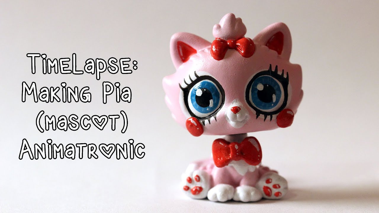 Timelapse: Making Animatronic version of Pia (my mascot)! - YouTube