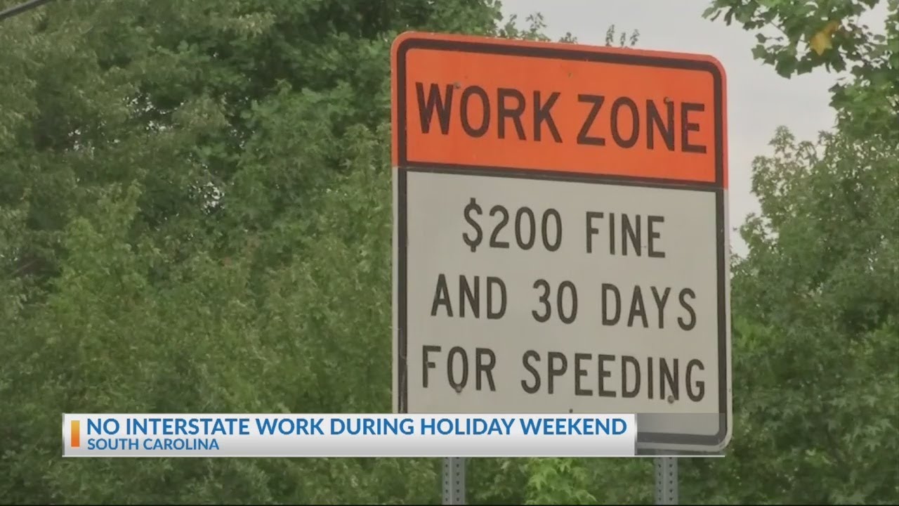 SCDOT holiday work - YouTube