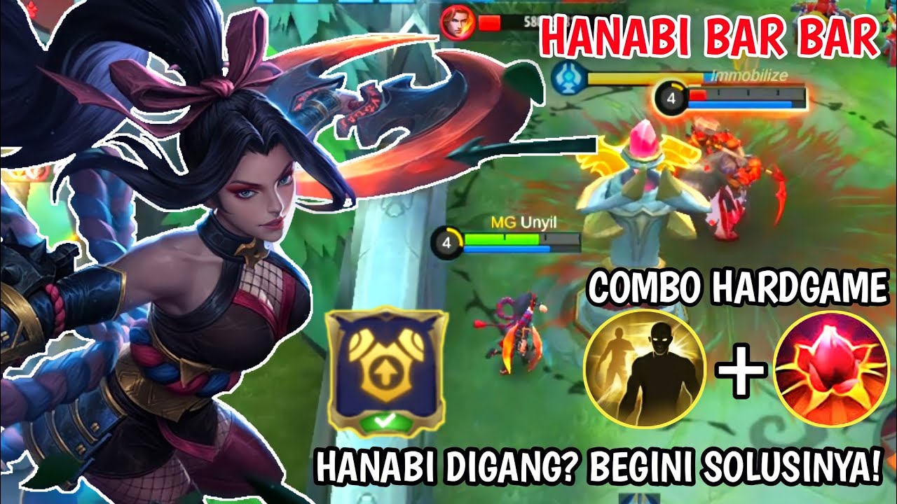 HANABI PAKAI COMBO FLICKER + ULTI BISA BIKIN MUSUH KENA MENTAL! HANABI ...