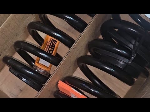 1999 Crown Vic Lowering Springs Came In - 2 inch drop - Eaton Spring ...