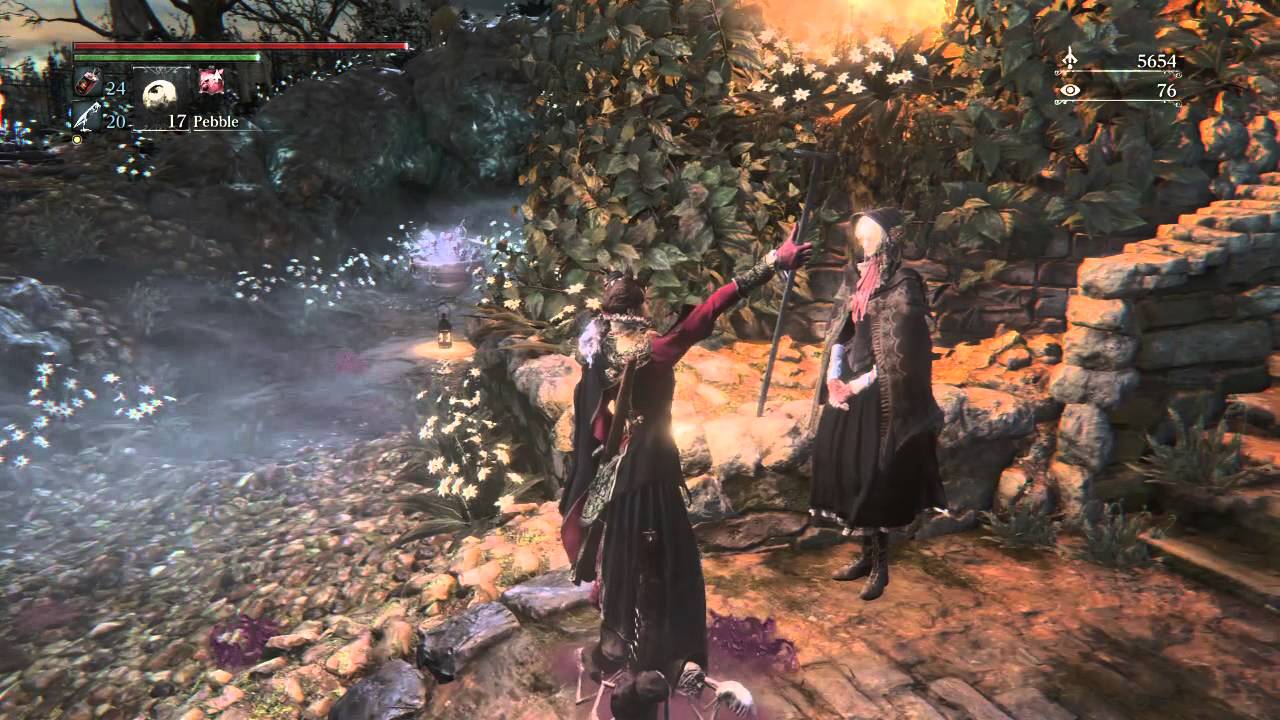 [ Bloodborne : The Old Hunters ] League Oath gesture VS. Doll - YouTube