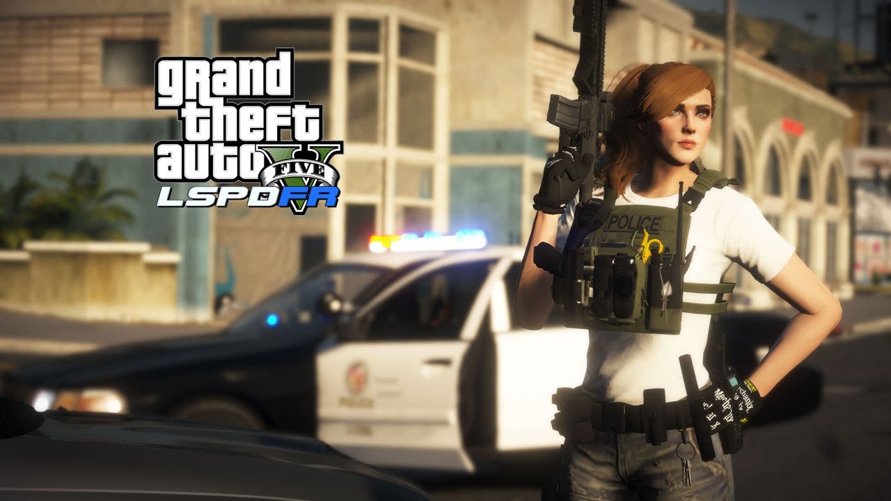 Lspdfr Gta 5: Tactical Female LAPD Cop City Patrol #lspdfr #gta5 #gta ...