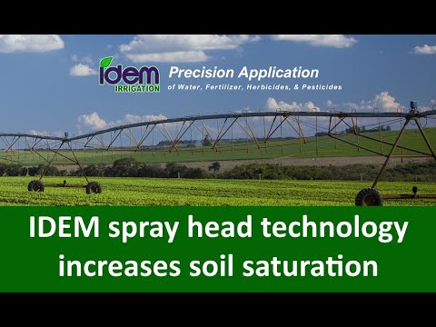 IDEM Irrigation Increase Soil Mosture - YouTube
