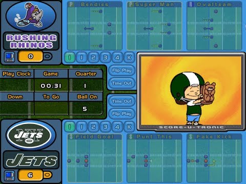 Backyard Football 2004 Gameplay 94 (Spectator Game 24) - YouTube