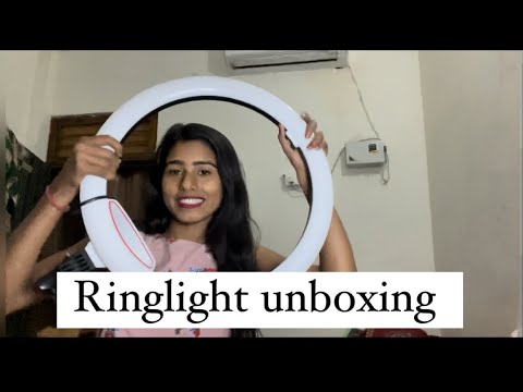 18 inch Ring Light with Stand Unboxing | room setup for reels…..| How ...