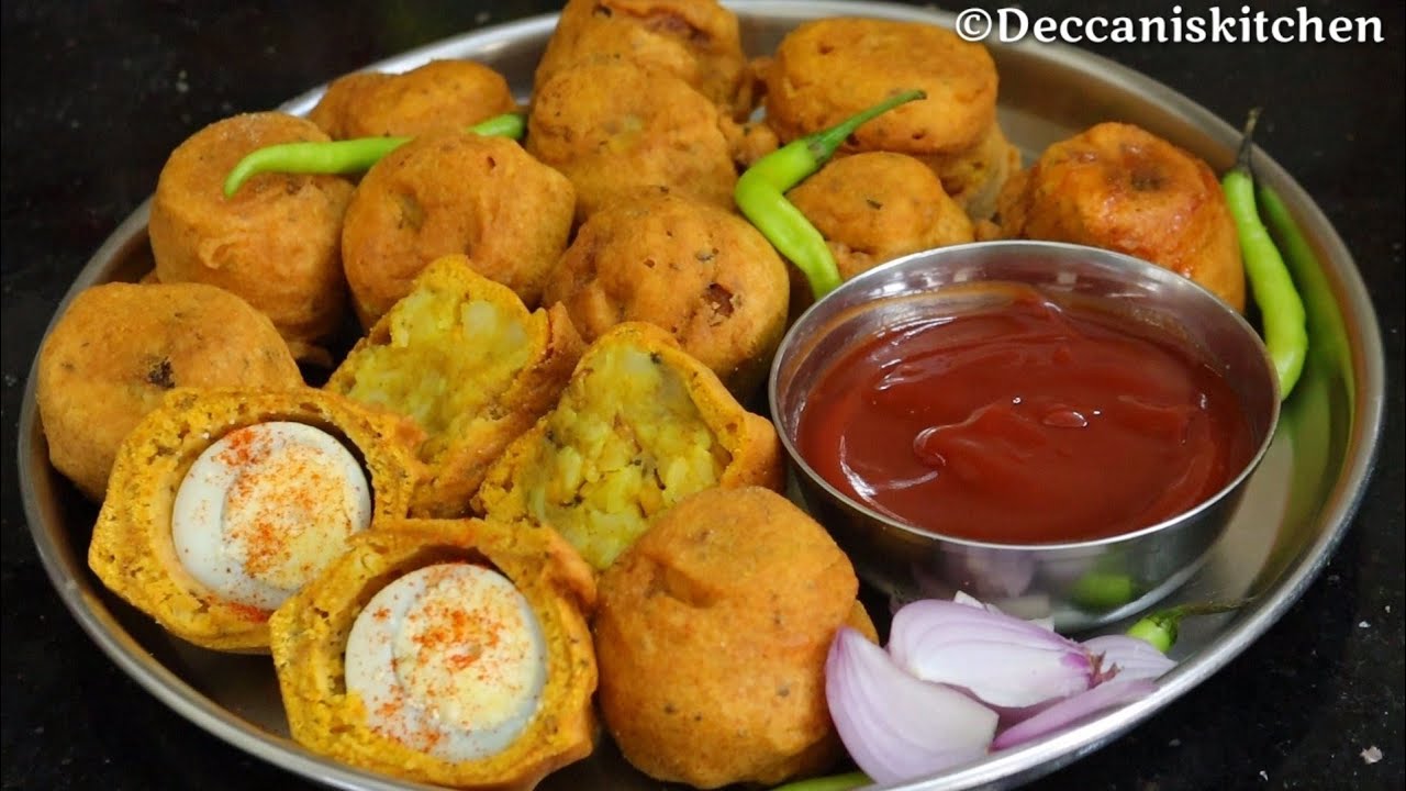 Aloo Bonda & Anda Bonda Recipe /1 batter 2 recipes/ egg Bonda /potato ...
