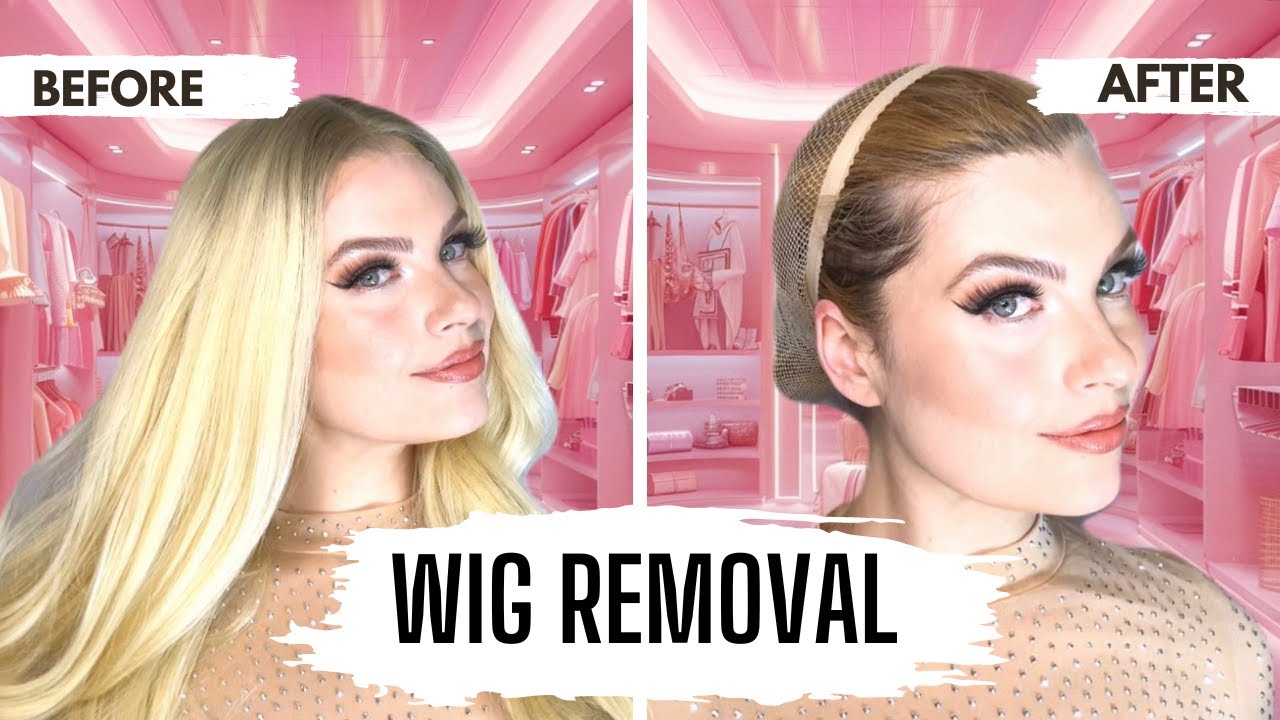 The BEST WAY to REMOVE a WIG EASILY! - YouTube