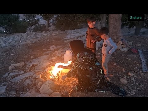 The documentary about the life of a nomadic woman with two small ...