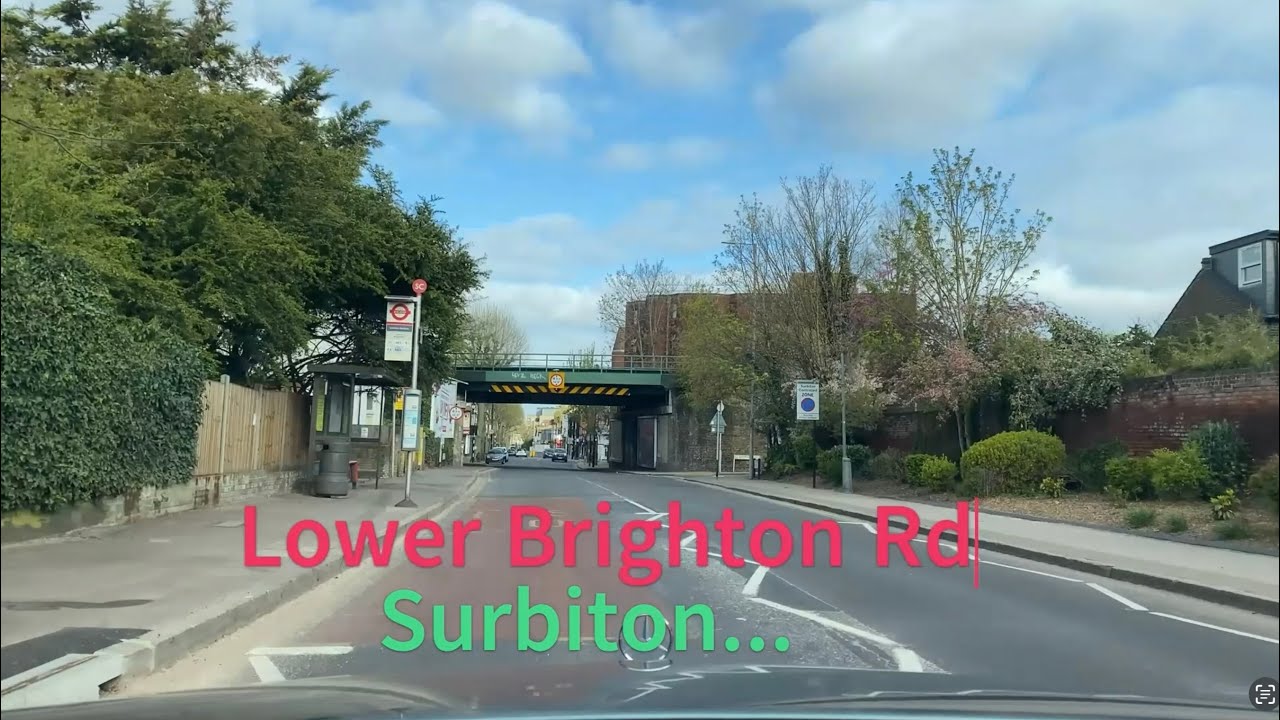 A drive through Surbiton/Kingston upon Thames/Surbiton… - YouTube