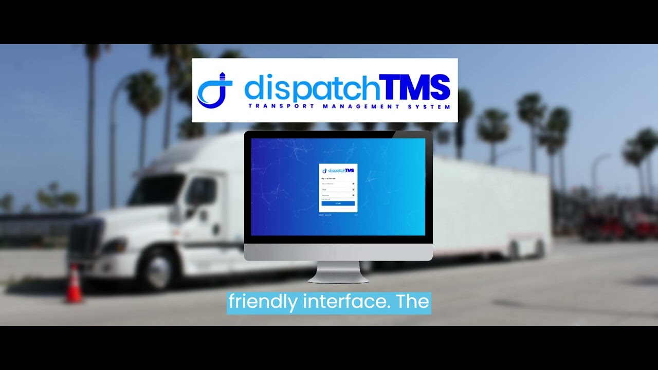 Dispatch TMS - Logistic Management System - YouTube