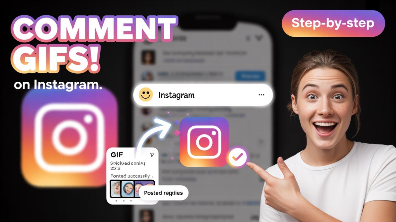 How to Comment a GIF on Instagram (Step-by-Step Tutorial) - YouTube