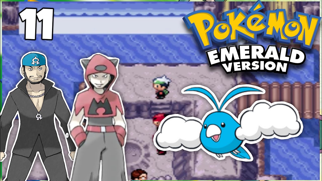 Pokemon Emerald Walkthrough (2025) Part 11 ! Meteor Falls (Team Aqua ...