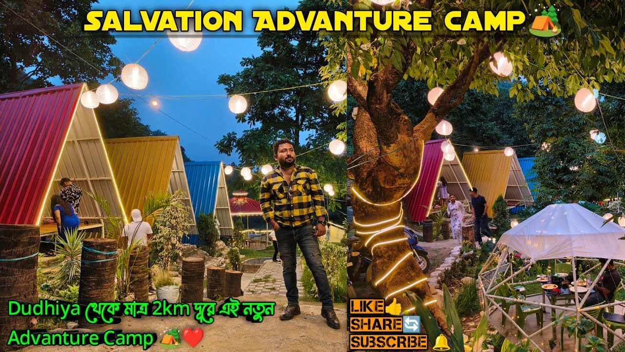 Salvation Adventure Camp 🏕️| Muktikhola | Dudhia🏞️ Offbeat Place | # ...