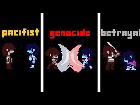 Vessel vs Kris - Deltarune (All Endings) - YouTube